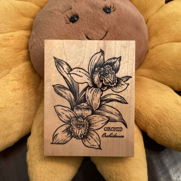 PSX | Office | Psx Orchid Rubber Stamp | Poshmark